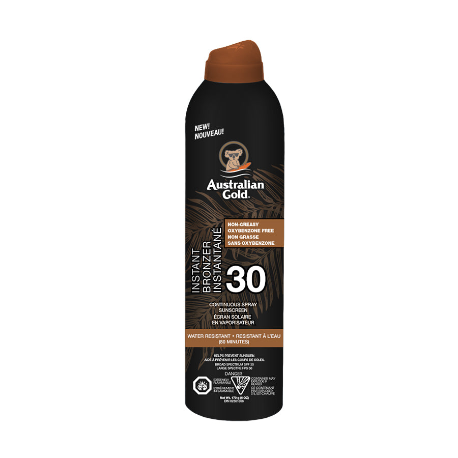 Australian Gold Continuous Spray Bronzer Sunscreen Spf 30 – Simply ...
